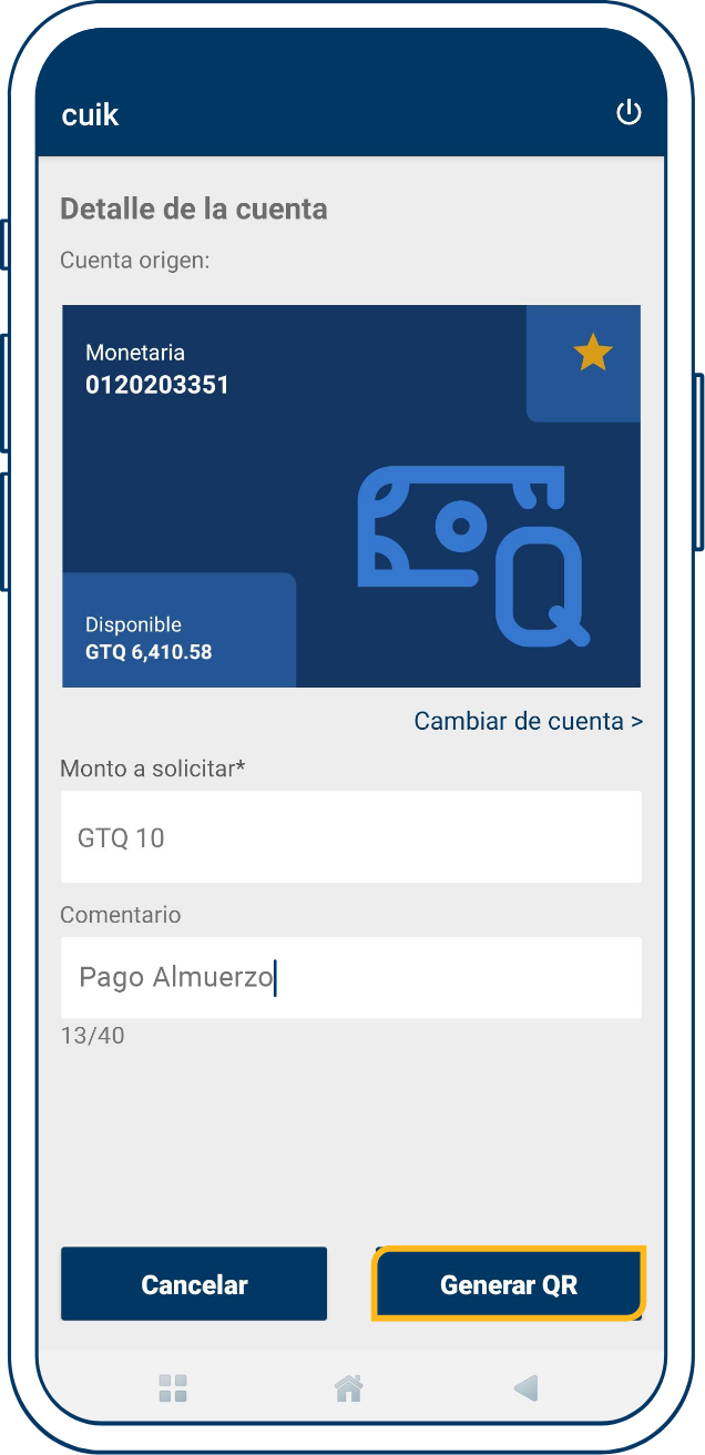 Transferencias cuik - Corporación Bi - Banco Industrial