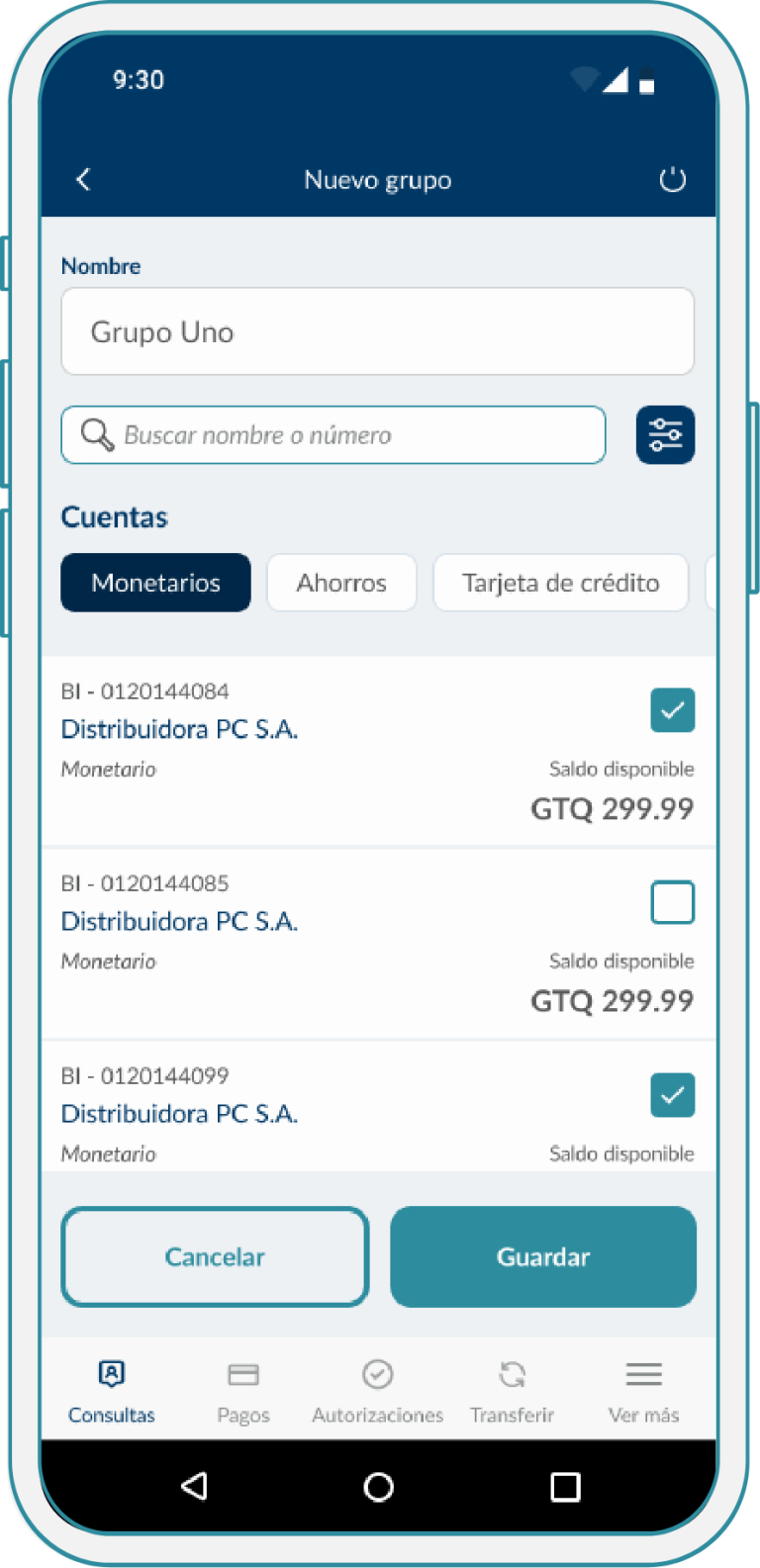 Consulta de movimientos desde Bi Banking App - Banco Industrial