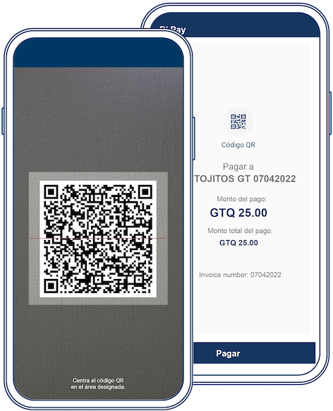 Bi Pay QR Code - Corporación Bi - Tarjetas Bi